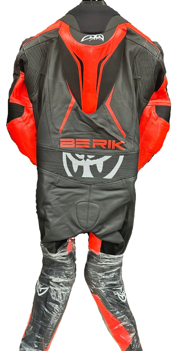 Berik 2.0 Leather Body Suit - Black/Red – Bike Kings