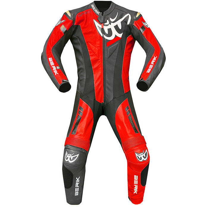Berik 2.0 GP3 Leather Body Suit - Red/Black – Bike Kings