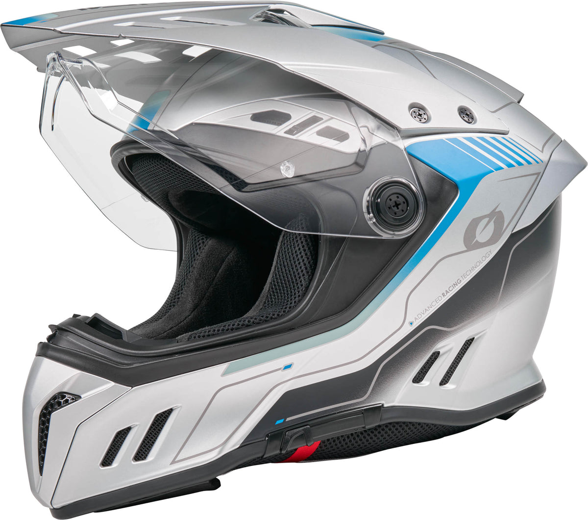 O'Neal V.26 Sierra RS Echo Helmet - Grey/Blue – Bike Kings