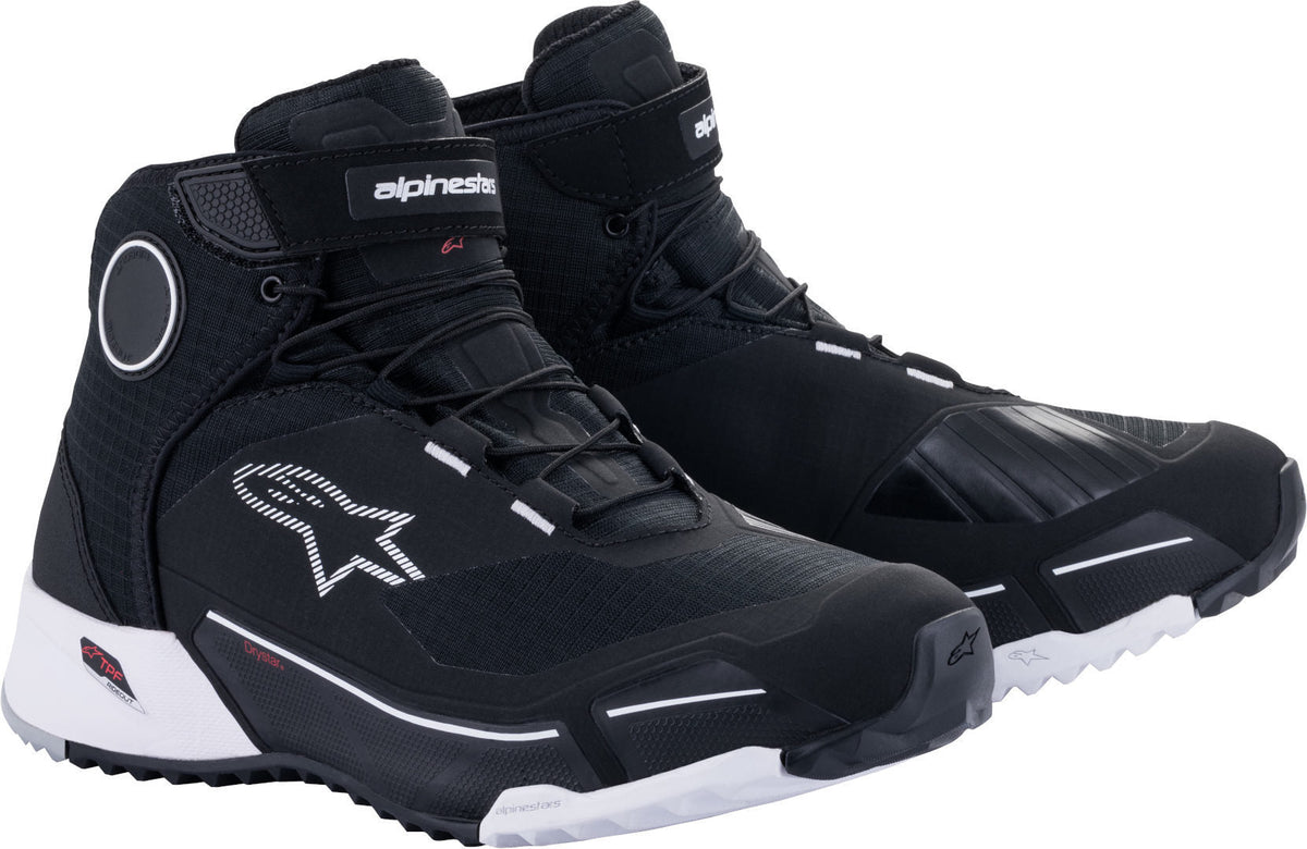Alpinestars CR-X Drystar Riding Black/White – Bike Kings