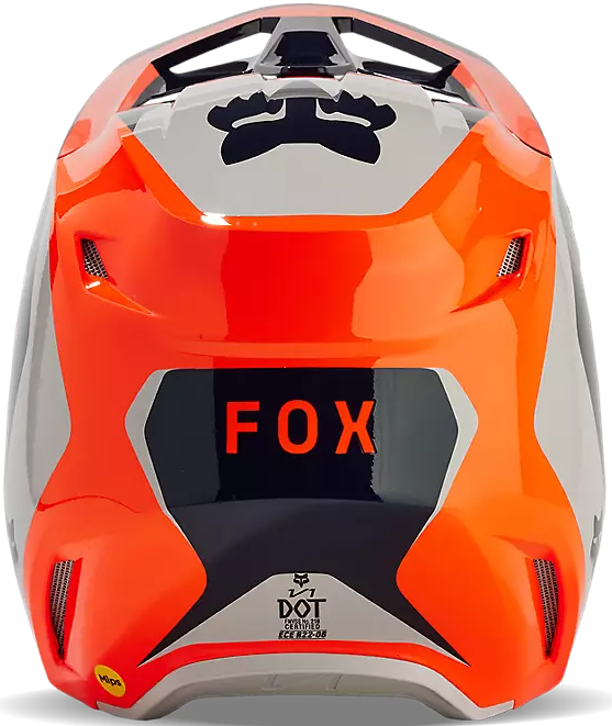 Fox Racing Youth V1 Nitro Helmet - Fluo Orange 824 – Bike Kings