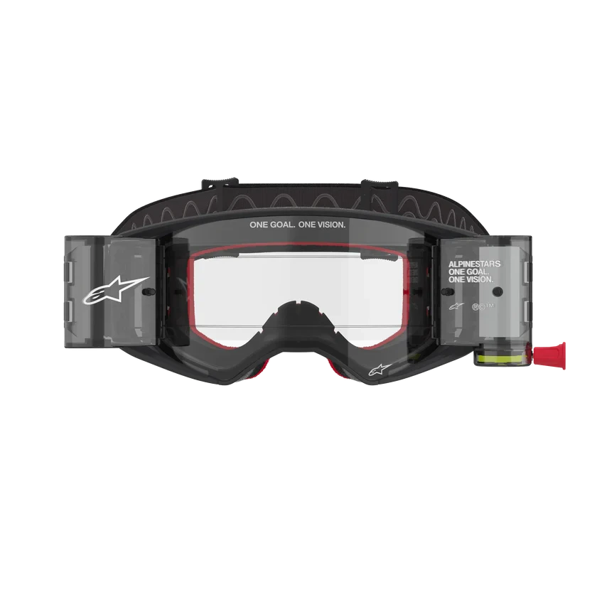 Alpinestars Supertech Corp Goggles (Roll-Off System) - Black/Grey ...