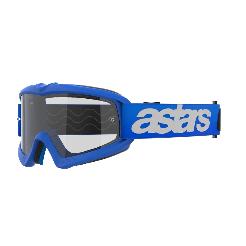 Alpinestars Youth Vision Blaze Goggles (Clear Lens) - Blue – Bike Kings