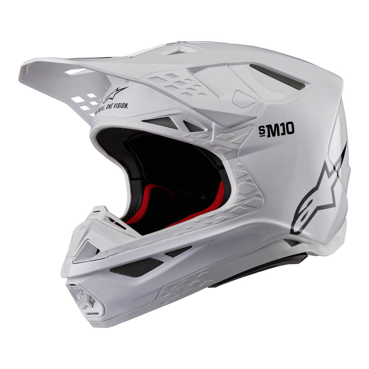 Alpinestars Supertech M10 Helmet - White – Bike Kings
