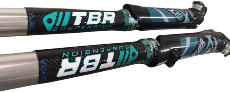 TBR Suspension Curve Wrap Around Fork Guards - Black – Bike Kings