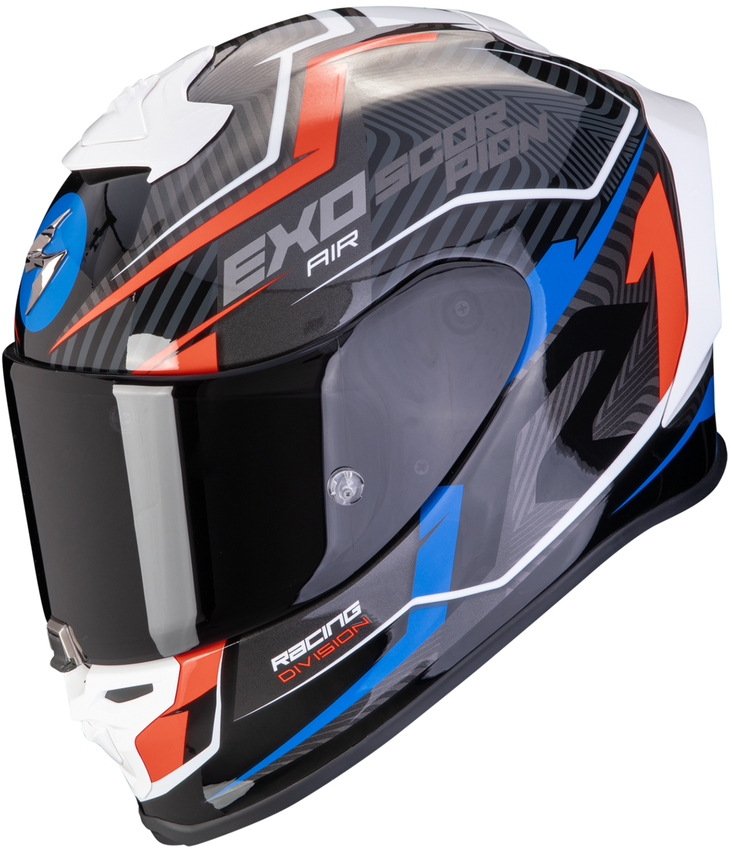 Scorpion EXO-R1 Air Coup - Black/Red/Blue – Bike Kings
