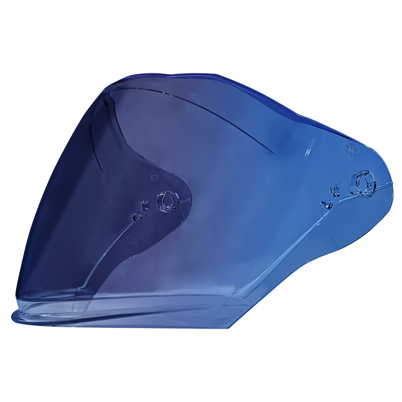 SMK GTJ Blue Mirror Visor – Bike Kings