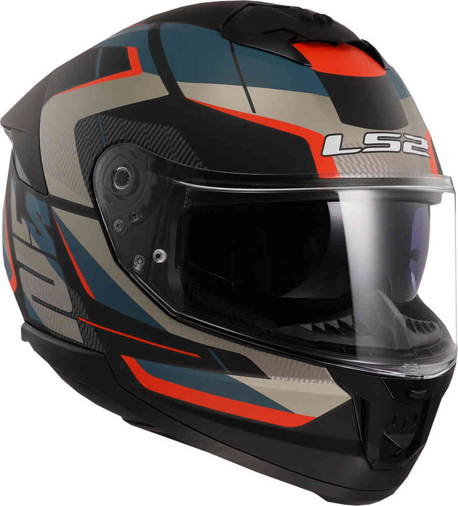 LS2 FF808 Stream II Road Helmet - Black/Blue – Bike Kings