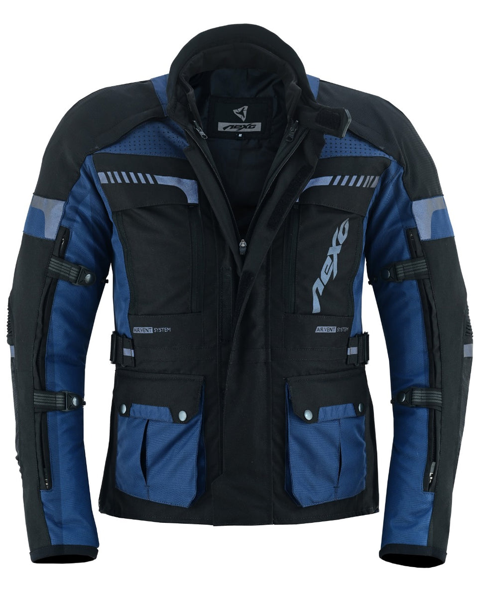 Nexo Sports Ladies 1152 Defender Jacket - Black/Navy – Bike Kings