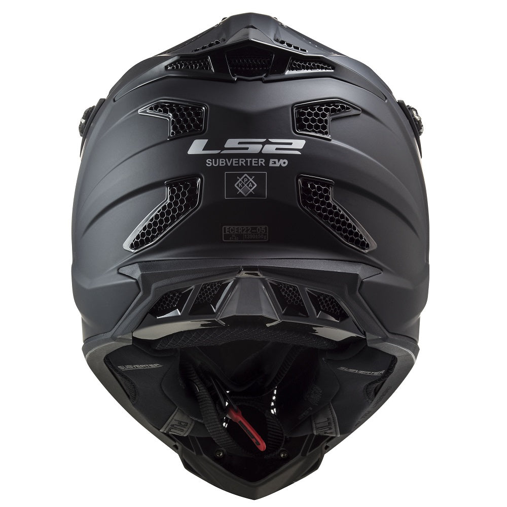 LS2 MX700 Subverter Evo II Noir Helmet - Matte Black – Bike Kings