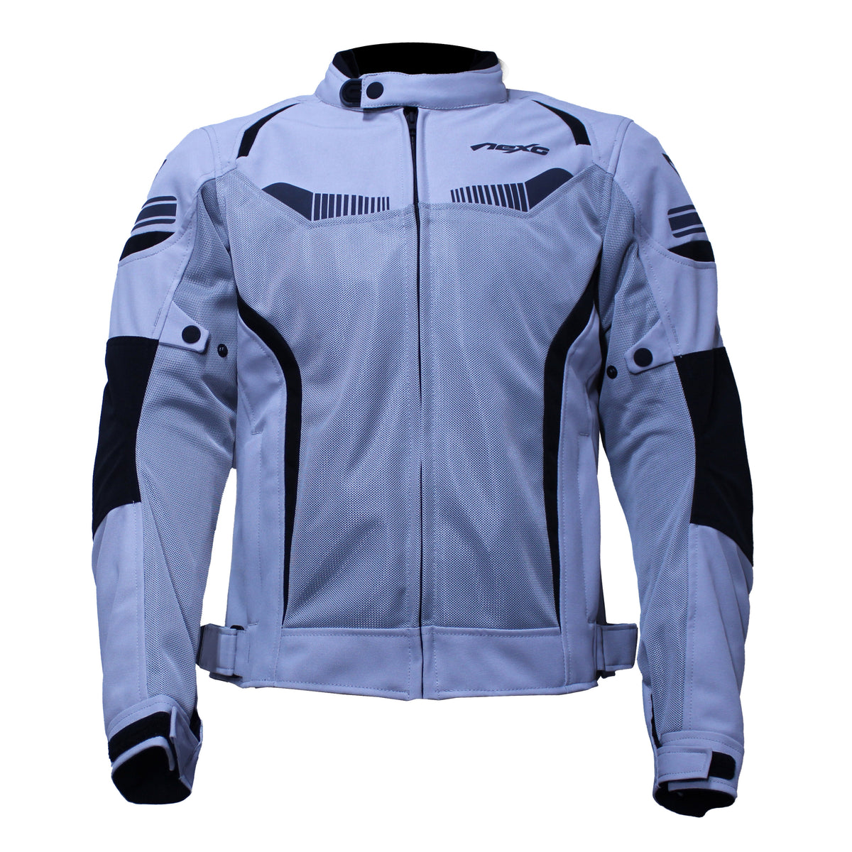 Nexo Airtech Airflow Jacket - Silver Grey – Bike Kings