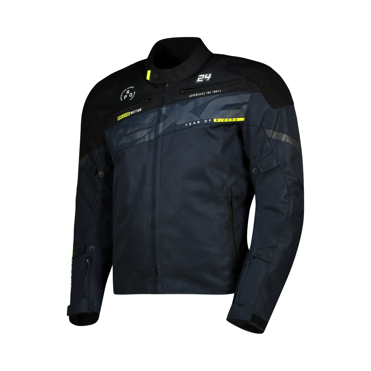 NEXO Charlie Sport Jacket - Blue/Black – Bike Kings