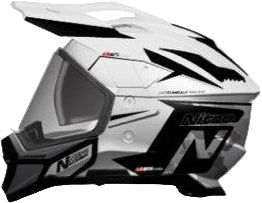 Nitro MX780 Podium Adventure Helmet - Black/White/Camo – Bike Kings