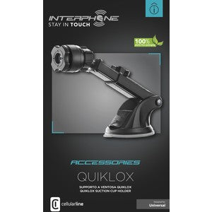 Interphone Quicklox Car Suction Cup Holder – Bike Kings