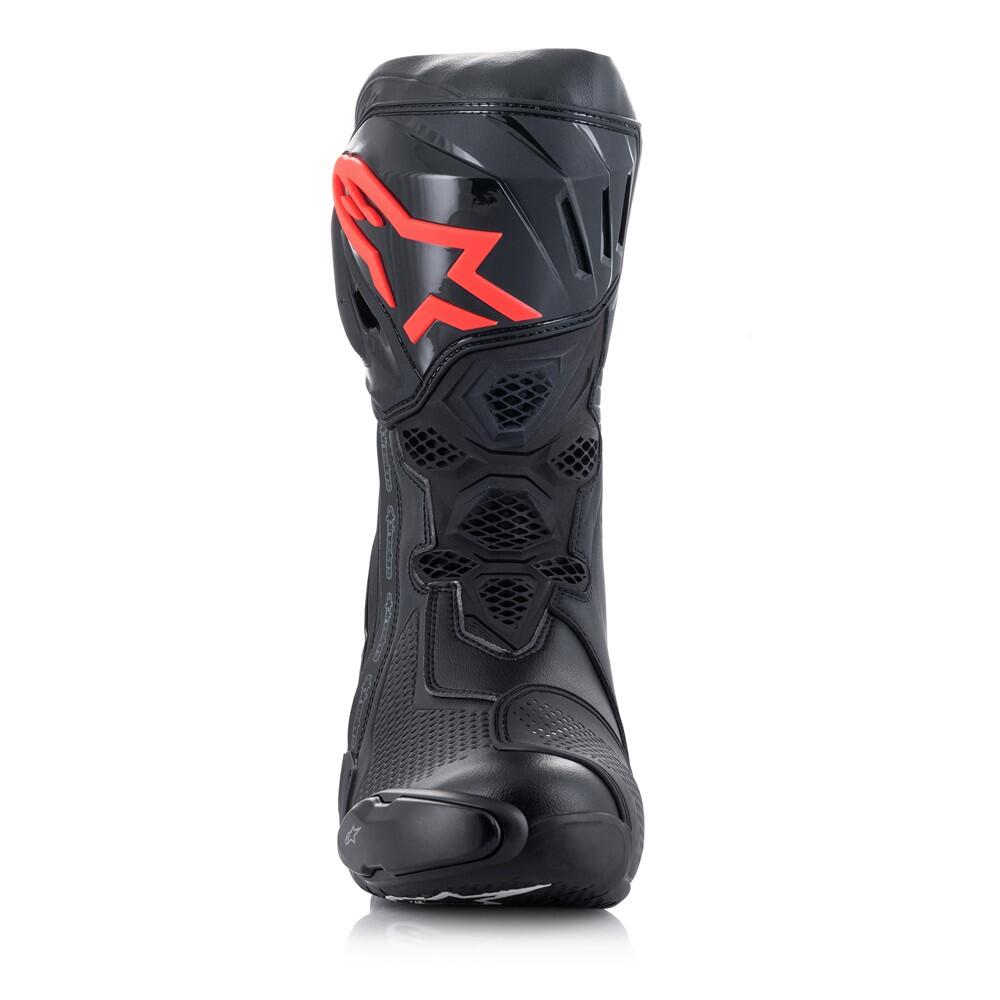 Alpinestars Supertech R Boots - Black/White/Red Fluo/Yellow Fluo – Bike ...
