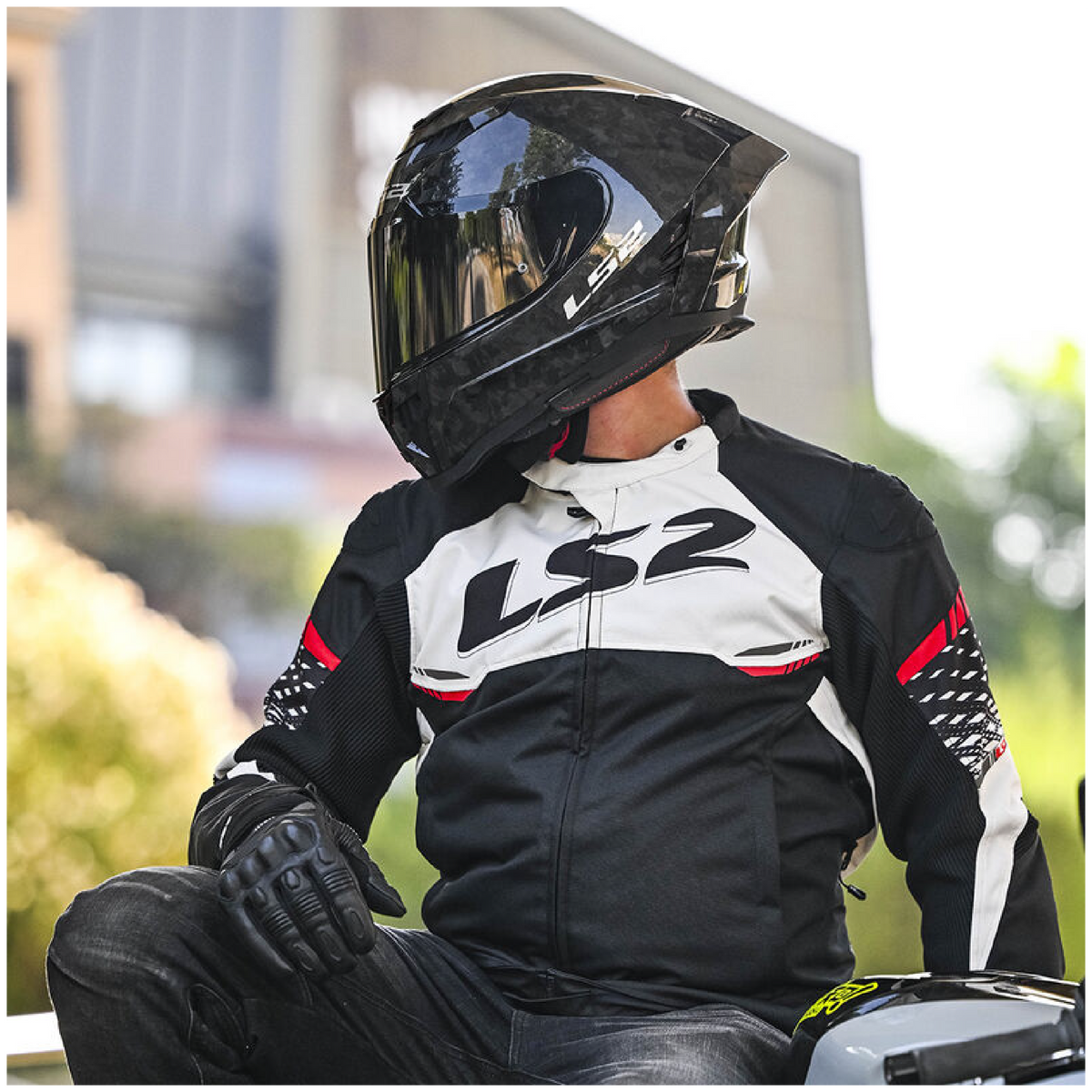 LS2 Ladies Apex Jacket - Black/Dark Grey – Bike Kings