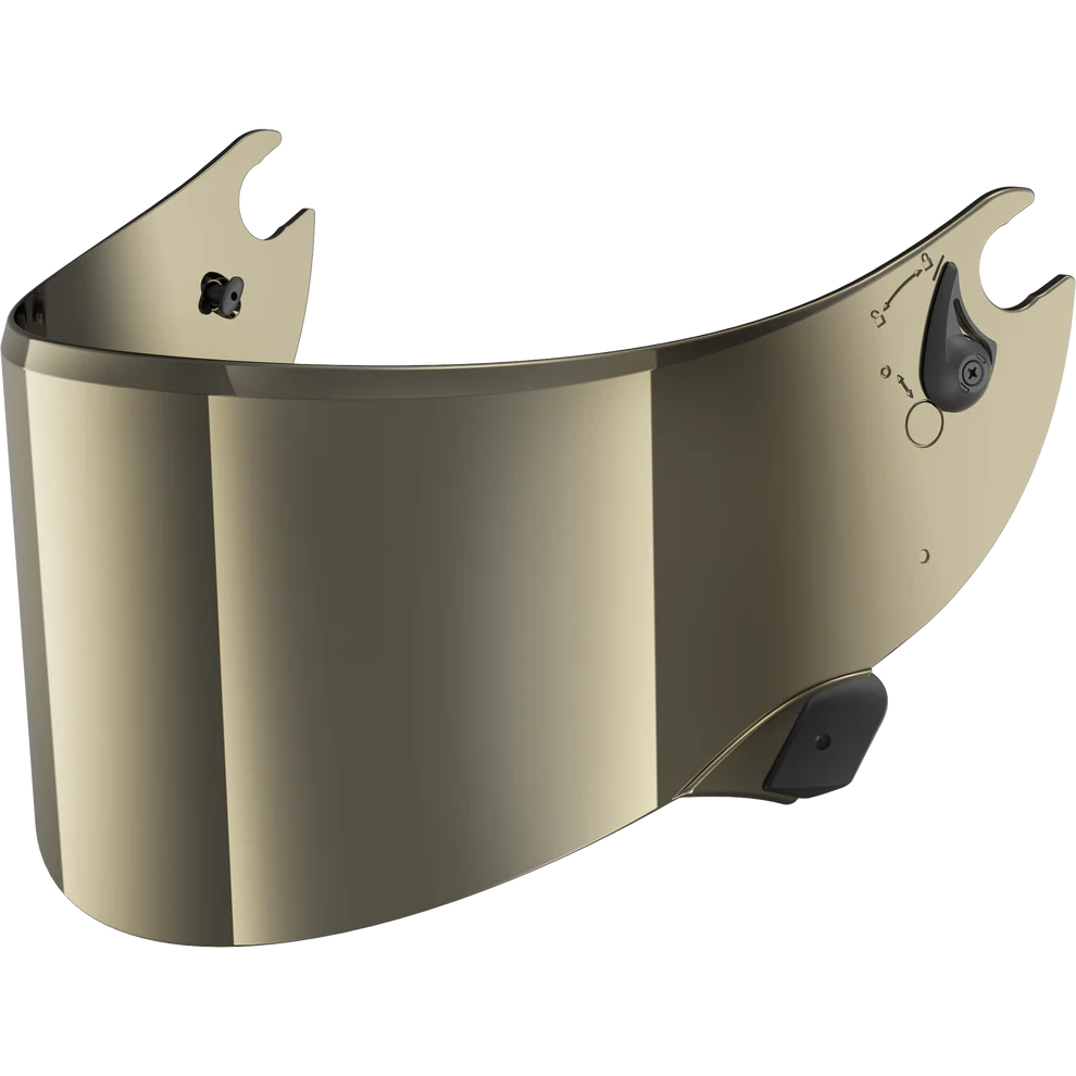 Shark Aeron Gold Iridium Visor – Bike Kings