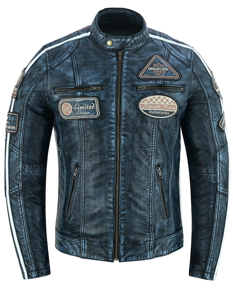 Nexo Cafe Racers Leather Jacket - Copper Wax – Bike Kings