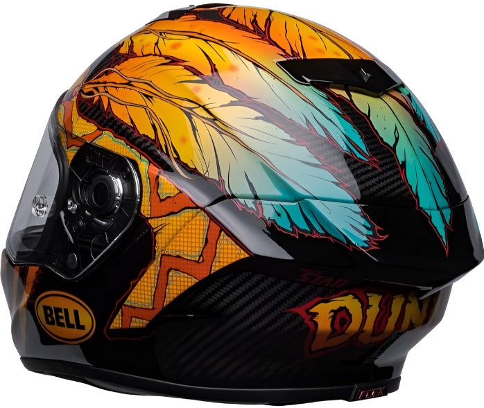 Bell Race Star Flex DLX Replica Helmet - Dunne Gold/Black Limited Edit ...