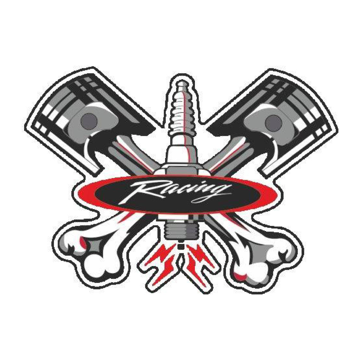Piston Sticker 2pc – Bike Kings