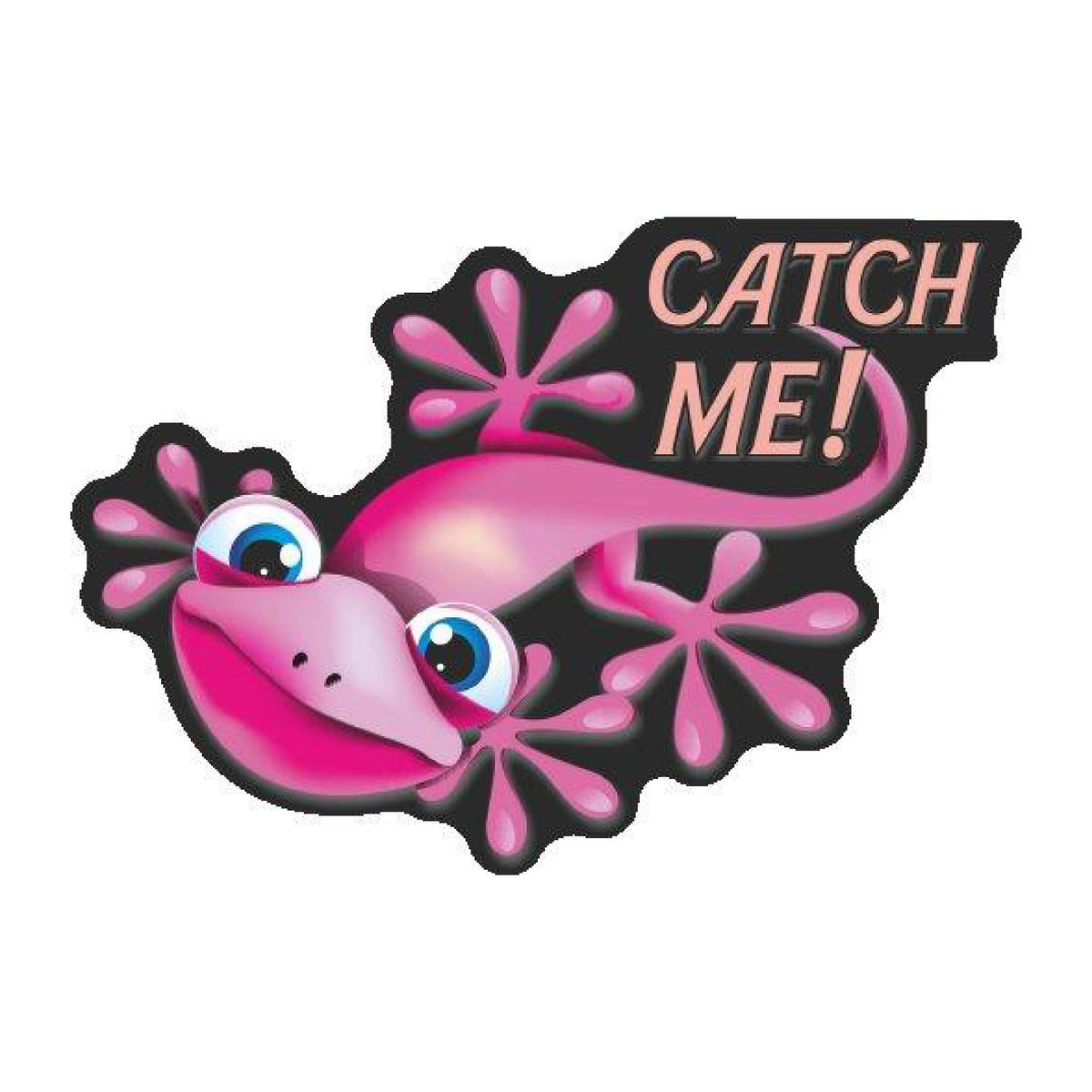 Catch Me Gekko Sticker 2pc - Pink – Bike Kings