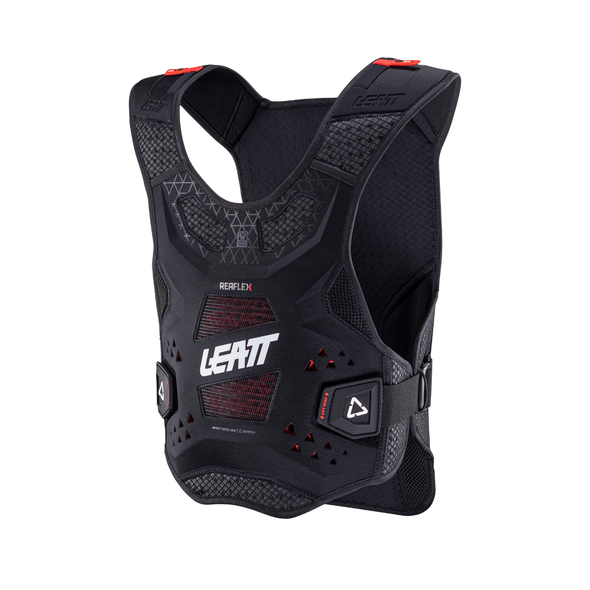 Leatt ReaFlex Chest Protector - Black – Bike Kings