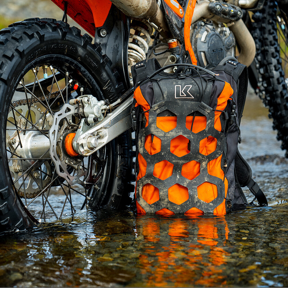 Kriega Trial 18 Backpack (18L) - Orange – Bike Kings