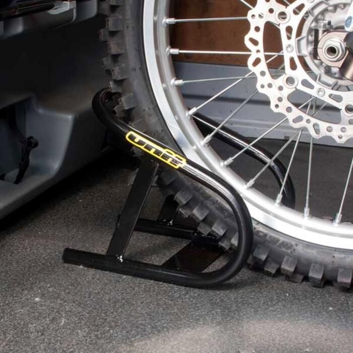 Unit Wheel Chock MX Black – Bike Kings