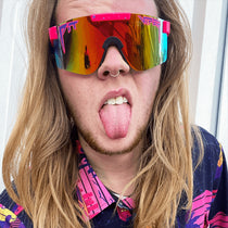 Pit Viper The Original Sunglasses - The Radical (Polarized Rainbow Len ...