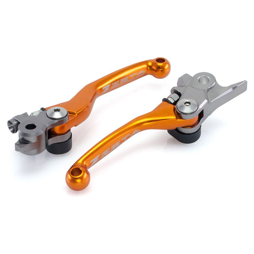 ZETA Pivot Lever Set FP - KTM/Husqvarna - Orange - ZE44-4137 – Bike Kings