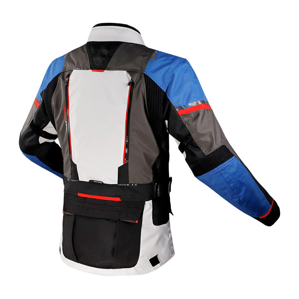LS2 Jacket Norway - Blue/Black/Grey/Red – Bike Kings